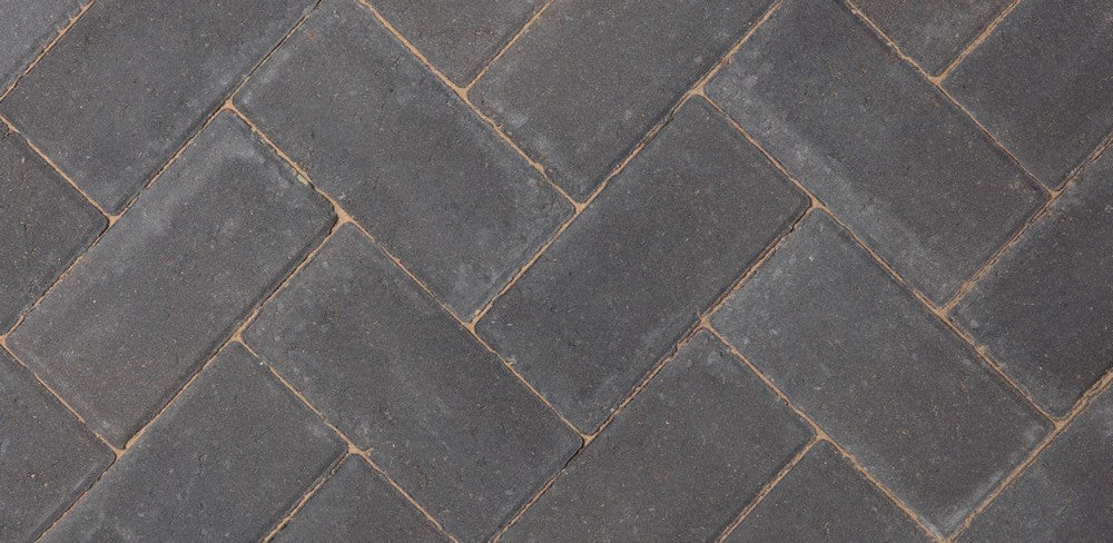 Driveway Block / Brick Pavior - Charcoal 200x100x50mm