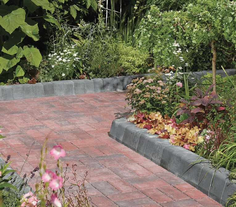 Bradstone LK Large Kerb - Charcoal 200x100x125mm